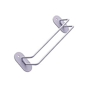 SOESFOUFU 1pc Shoe Storage Rack Slipper Wall Rack Towel Rod for Bathroom Towel Storage Rack Bath Towel Bar Wall Shoe Rack Kitchen Towel Bar Shoe Organizer Shelf Door Rack Blue Carbon Steel