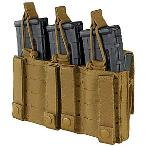 Condor GEN2 Triple Kangaroo Magazine Pouch (Coyote Brown)