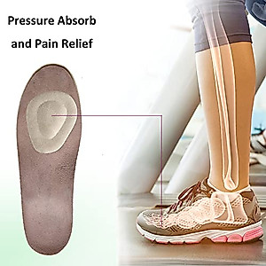 Metatarsal Pads 6 Pcs, Fleece Surface Gel Foot Pad for Women Men, Forefoot Pads Foot Cushion Ball of Foot Cushion for Foot Pain Relief