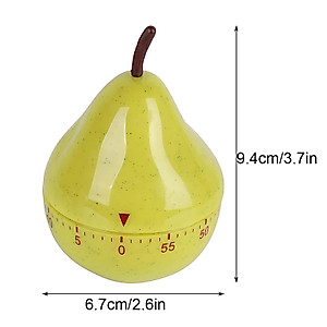 Kitchen Timer, Cute Cartoon Timer Cooking Alarm Sleep Reminder Clocks,Mini Size Manual Timer for Cooking Bake Sport Game