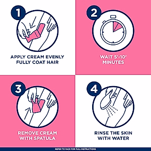 Veet Gel Hair Remover Cream with Essential Oils, 13.50 Ounce (Package May Vary)