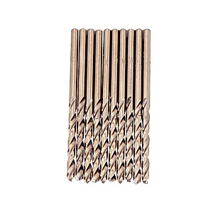 Drill Bit Set M35 1.0-5.0MM Cobalt Twist Drill Bit Set HSS CO Hex Shank Drills Bits Set for Drilling on Stainless Steel(2mm)