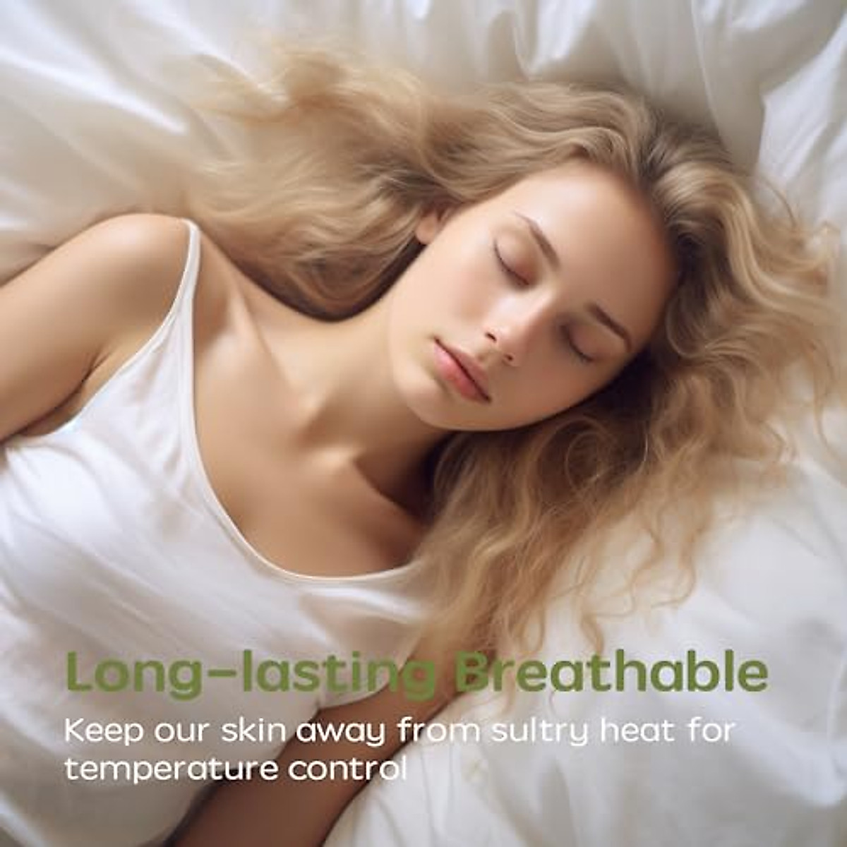 SONORO KATE 600 Thread Count Cotton Sheets, Cooling Luxury 100% Egyptian Cotton Bed Sheets 4 Piece, Soft Breathable and Sateen Weave, 16" Deep Pocket (White, Queen)