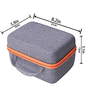 co2CREA Hard Case Replacement for Yoto Player Kids Audio Music Player Children Speaker Plays Audiobook Cards Radio and Card Case Hold up to 36 Yoto Cards