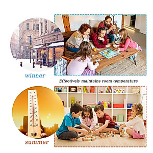 37" Cutable Door Draft Stopper Bottom One Sided Blockers for Bottom of Door Reduce Noise Cold Air, Dust, insulate Fits for Interior／Exterior Doors，1 Pack