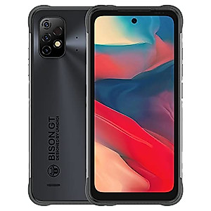 UMIDIGI Rugged Unlocked Smartphone, 6150mAh Battery, Bison GT2 8GB+128GB Android 12, 6.5"+FHD, G95 Octa-core, 64MP Triple Camera, NFC, 18W Fast Charge, IP68 & IP69K Waterproof Unlocked Cell Phone