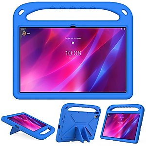 XunyLyee Kids Case for Lenovo Tab P11 Plus (11 Inch), EVA Shockproof Handle Light Weight Stand Cover for Lenovo Tab P11 Plus TB-J616F/ P11 TB-J606F, Blue