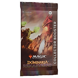 Magic: The Gathering Dominaria Remastered Collector Booster | 15 Magic Cards