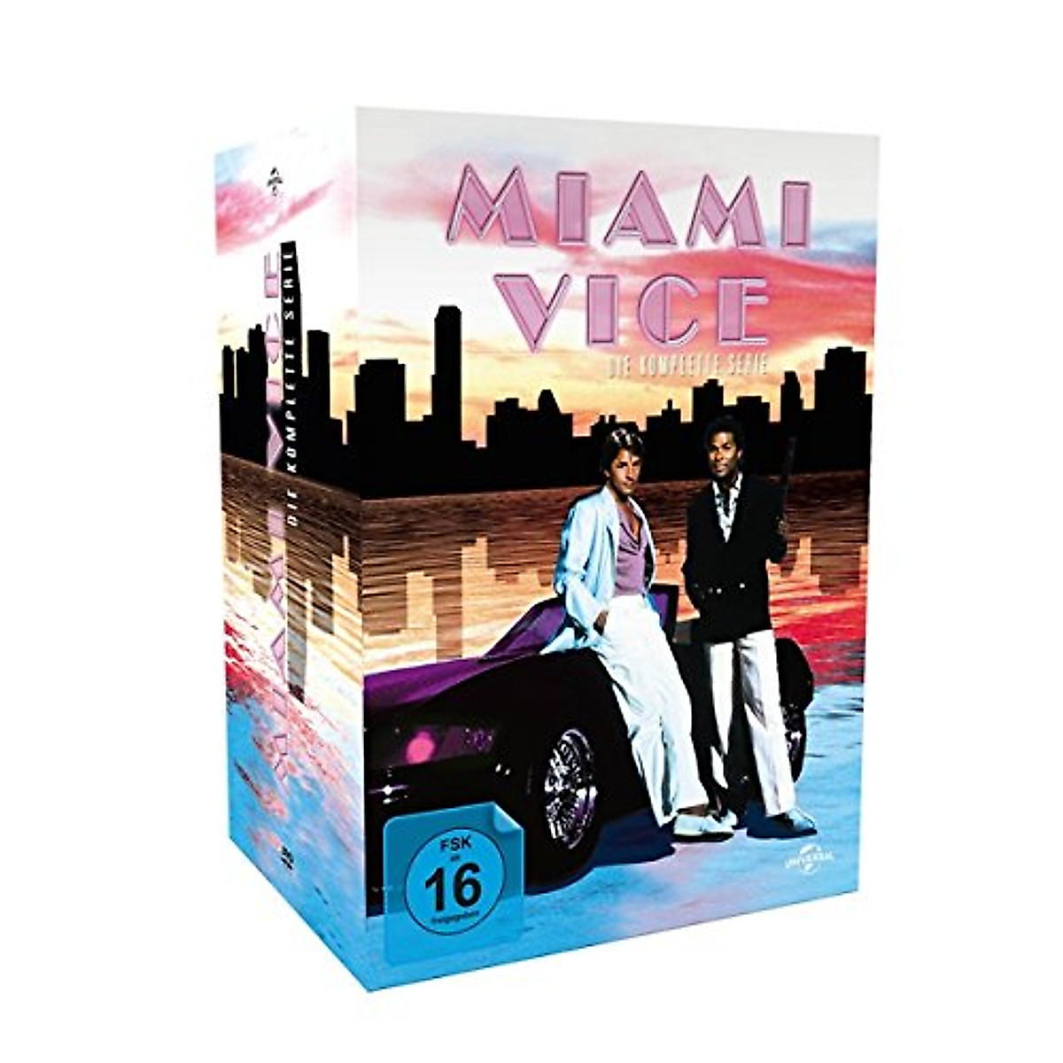 Miami Vice - Complete Series - 30-DVD Box Set ( Miami Vice - Series 1-5 (112 Episodes) ) [ NON-USA FORMAT, PAL, Reg.2 Import - Germany ]