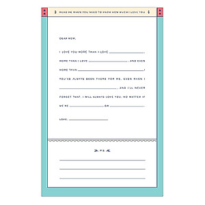 Knock Knock Letters to My Wonderful Mom Read Me When Box