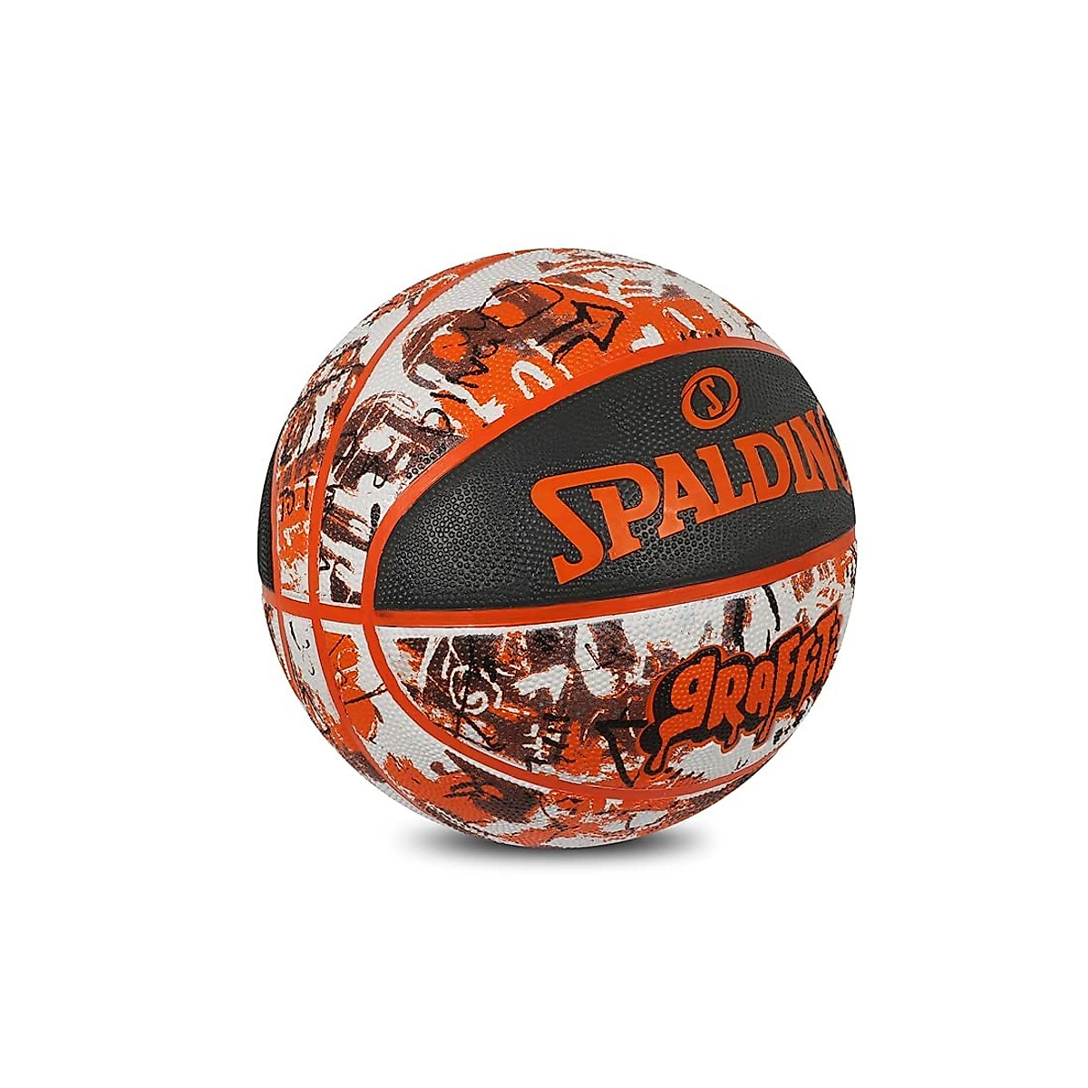 Spalding Graffiti Match NBA Adult Basketball Ball Orange Official Full Size 7