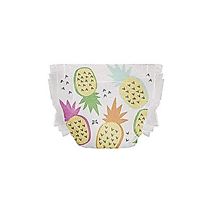 Honest Club Box Clean Conscious Diapers Summer - Fruity Patootie + Lil Monstera, Size 5, 50 Count