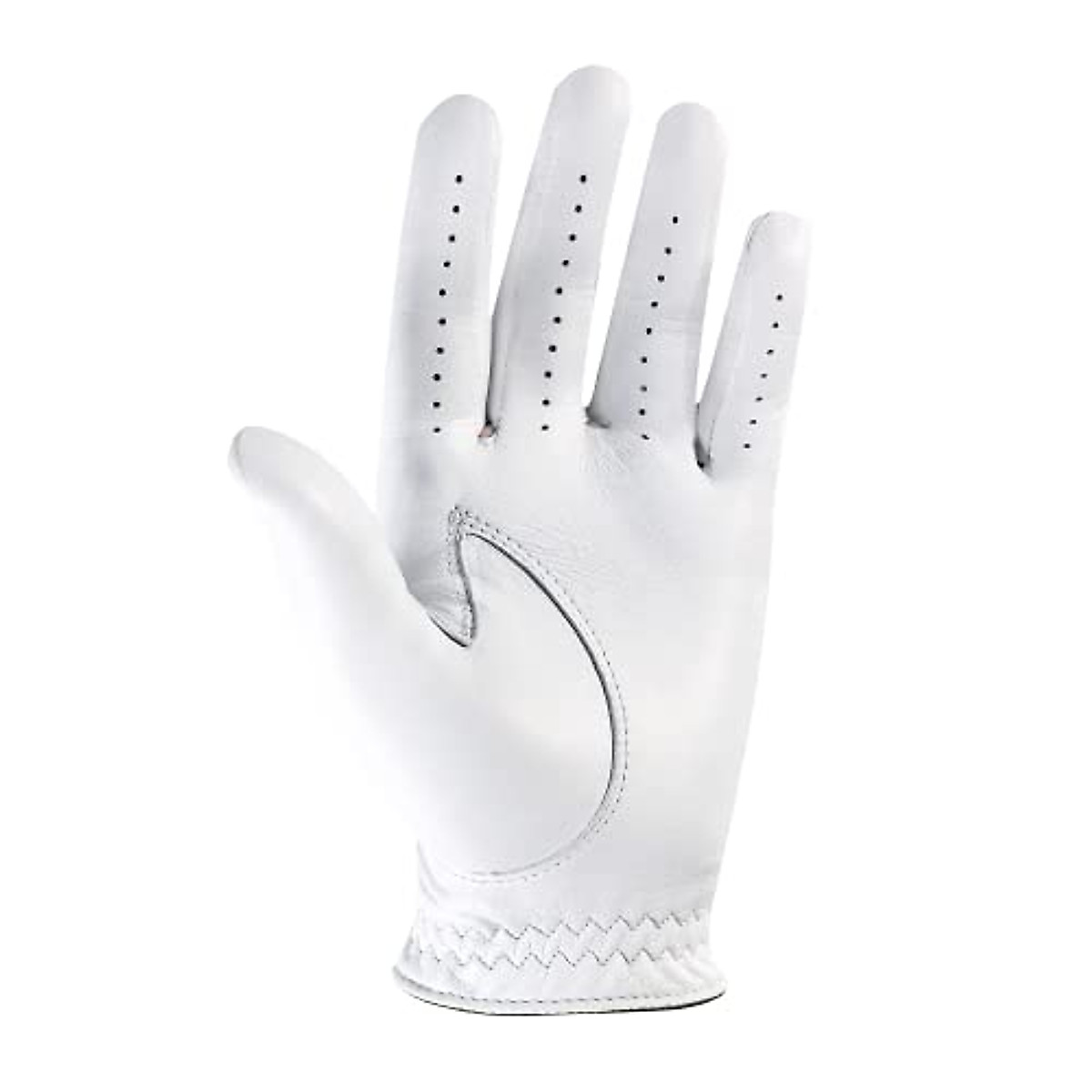 FootJoy Men's StaSof Golf Glove, White, Cadet X-Large, Worn on Left Hand