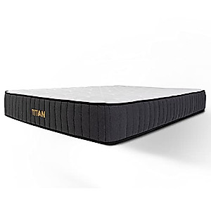 Brooklyn Bedding Titan 11" Hybrid for Plus Size Sleepers with Cooling Cover, King