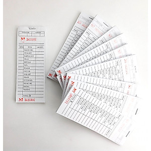 Nail Spa Salon Sales Book / Ticket Book / Order Book