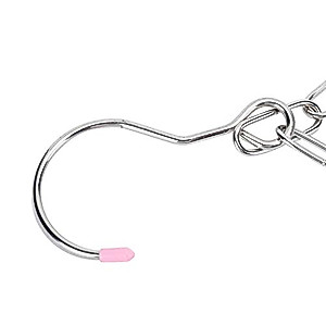 lesiega Clothes Drying Rack, Stainless Steel Sock Drying Rack with 36 Clips, Hanging Metal Heavy Duty Clothes Hanger Ideal for Drying Towels Socks Bras Clothes Underwear