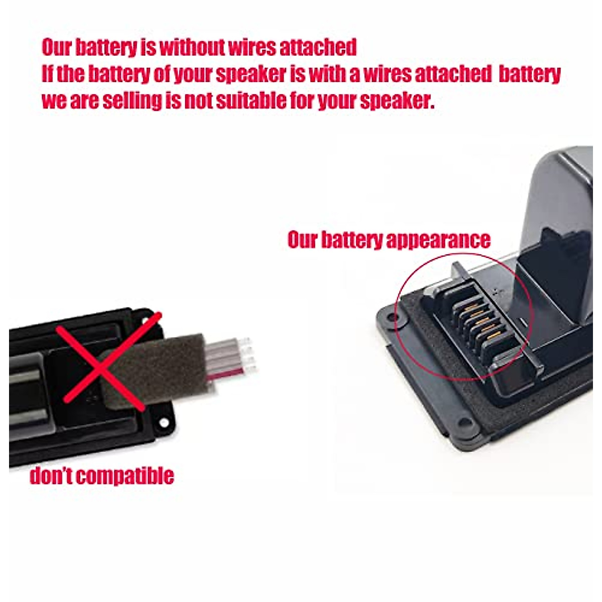 JGTM 061384 Speaker Battery for Bose Soundlink Mini I one/Bose SoundLink Mini Bluetooth Speaker one/Bose SoundLink Mini Bluetooth Speaker I/Bose Mini I 061385 061386 063404 063287
