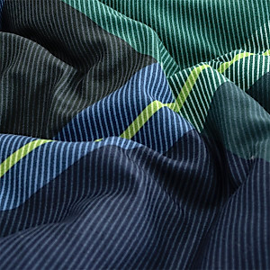 Holawakaka Boys Twin Size Camouflage Comforter Set, Kids Teens Camo Quilted Bedding Sets Army Bedspread (Blue, Twin)…