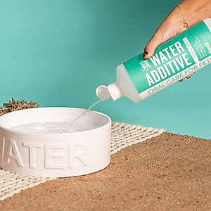 SKOUT'S HONOR Fresh & Flavorless Water Additive - VOHC Accepted for Tartar Control, Freshens Breath Fast, No Brushing Required, 32 oz