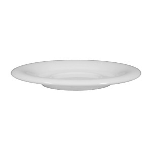Seltmann Weiden Commercial Dinnerware, Savoy Porcelain Saucer for Coffee/Tea Cup, White, 6.5 inch, Set of 6