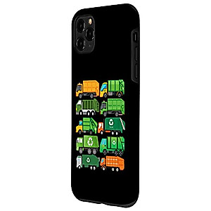 iPhone 11 Pro Max Garbage Truck Recycling Day Trash Waste Separation Birthday Case
