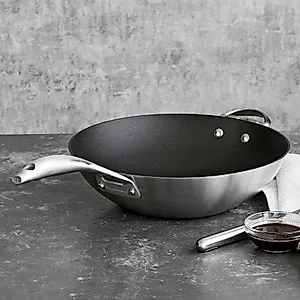 Scanpan CS+ Wok, 12.5" , Silver