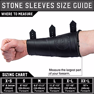 SERIOUS STEEL FITNESS Stone Sleeves | Strongman Atlas Stone Sleeves (X-Large - 13" - 16")