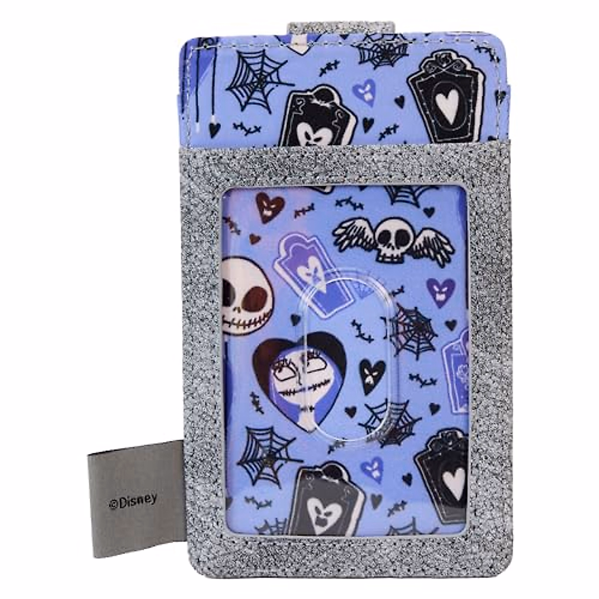 LOUNGEFLY DISNEY NBC JACK AND SALLY ETERNALLY YOURS CARDHOLDER
