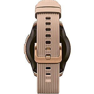 Samsung Galaxy Watch (42mm) Smartwatch (Bluetooth) Android/iOS Compatible, SM-R810, International Version (Rose Gold) (Renewed)