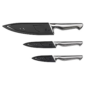 Cangshan Sanford Series 1027174 German Steel 3-Piece Knife Starter Set with Sheaths