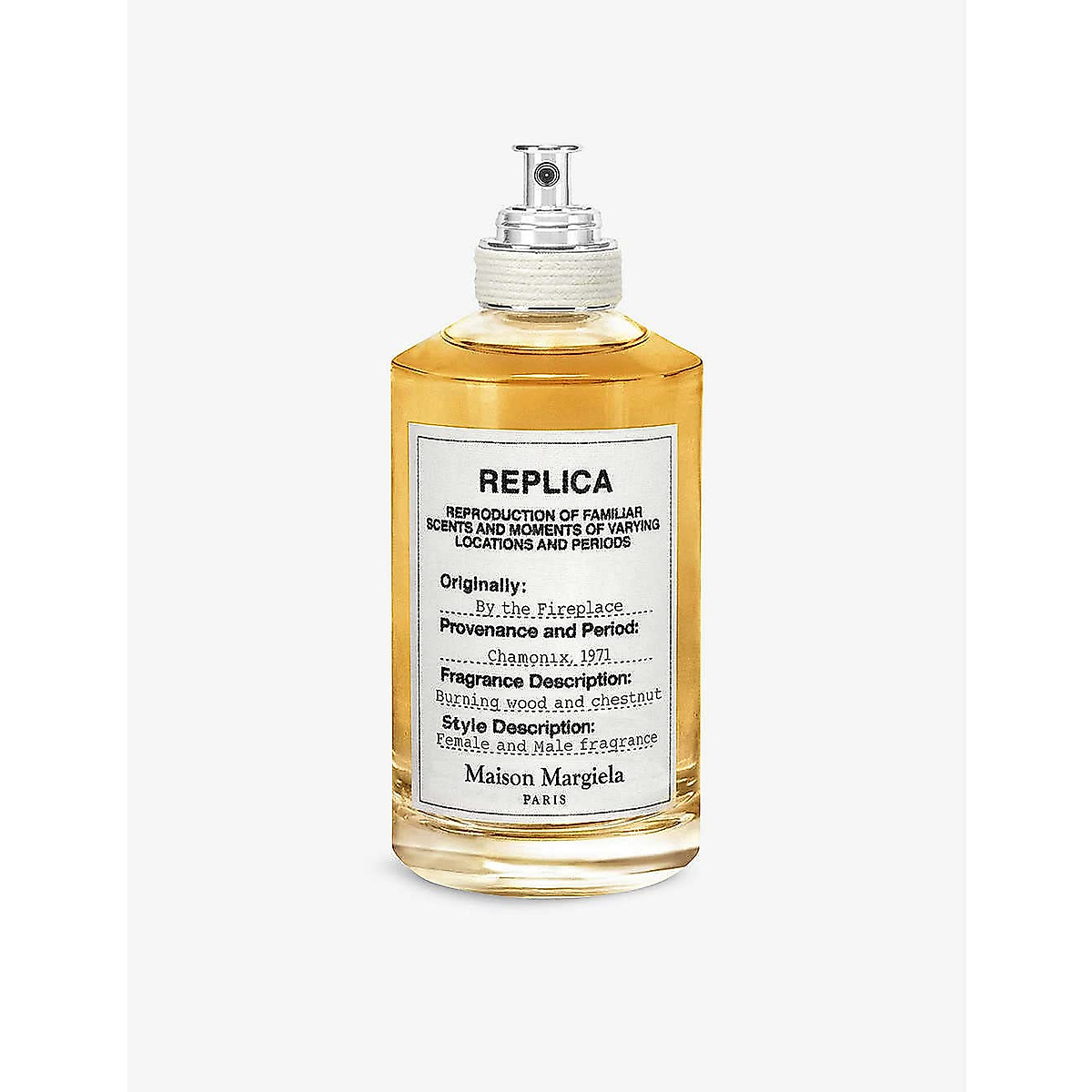 'Replica by the Fireplace' for Maison Margiela | Eau De Toilette Spray - 3.4 Oz, Pack of 1