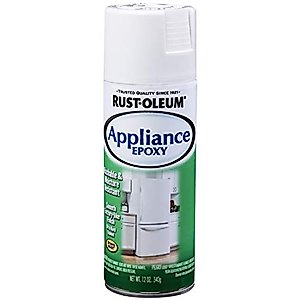 Rust-Oleum 7881830 Specialty Appliance Epoxy Spray Paint, 12 oz, White