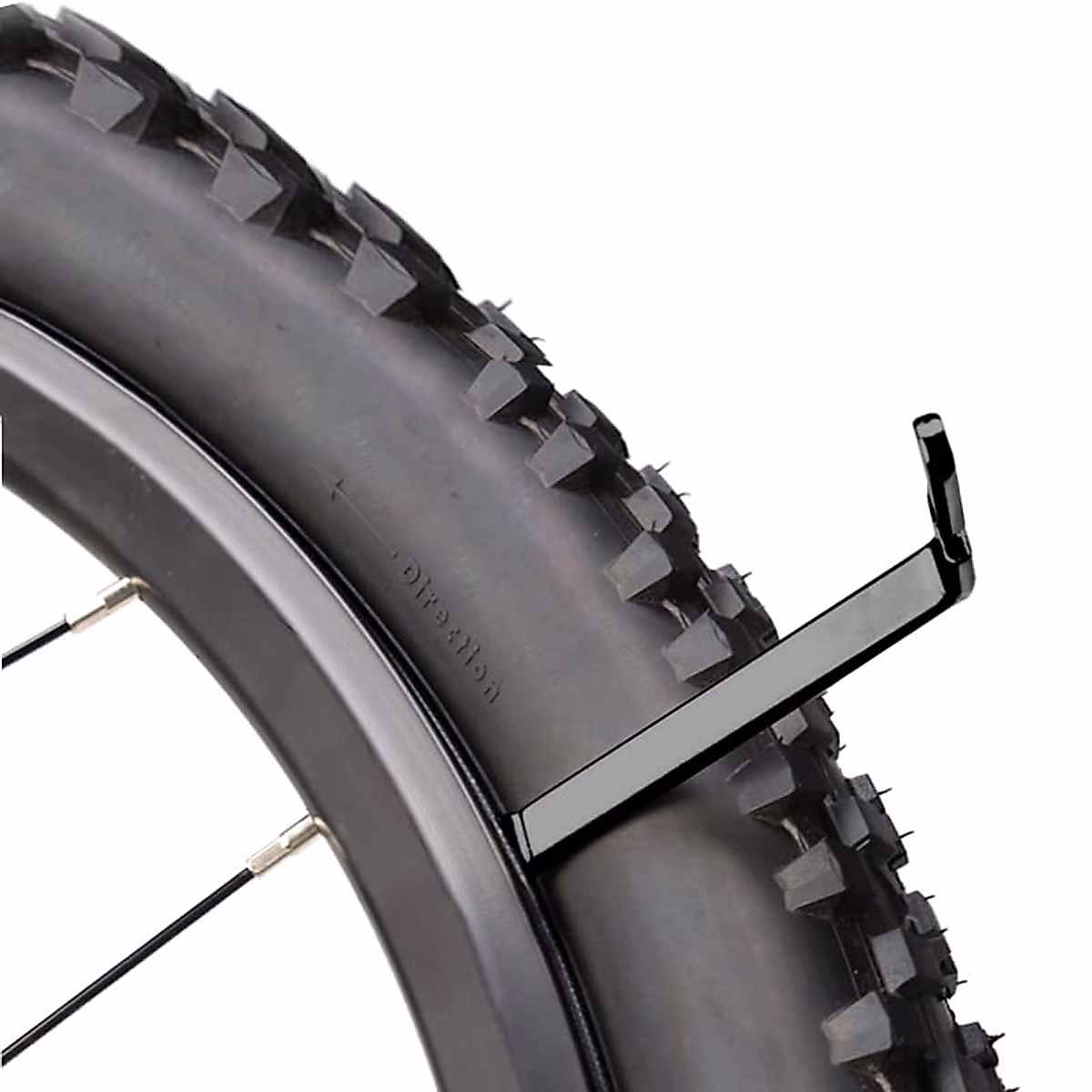 Boenoea Bicycle Tire Lever Stainless Steel Tire Changing Tool,Bike Tire Removal Repair Tools (Metal)