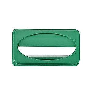 Alpine 23 Gallon Slim Trash/Recycling BIN Swing LID Green