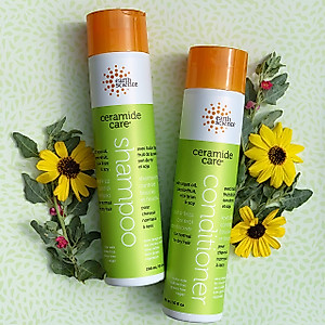EARTH SCIENCE - CERAMIDE CARE: Curl & Frizz Control Conditioner for Normal To Dry Hair (10 oz.)