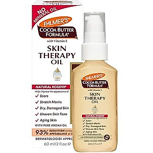Palmer's Cocoa Butter Formula Skin Therapy Moisturizing Body Oil with Vitamin E, Rosehip Fragrance, 2 Ounces