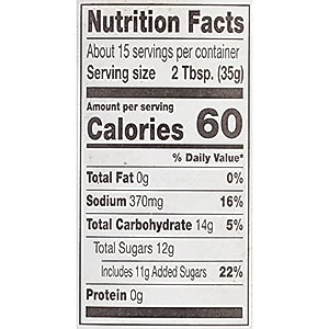 Stubb's Sweet Honey & Spice BBQ Sauce, 18 oz