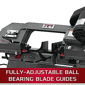 JET HVBS-56, 5"x6" Horizontal/Vertical Bandsaw, 1/2HP, 1Ph 115/230V (414458)