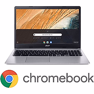Newest Acer Chromebook 315 Flagship 15.6" FHD (1920 x 1080) IPS Touchscreen Laptop, Intel Celeron N4020, 4GB DDR4, 64GB eMMC, 802.11ac, Bluetooth, USB Type-C, Chrome OS + 32GB ABYS MicroSD Card