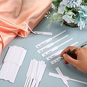 Geyoga 2000 Pcs Perfume Test Strips Fragrance Test Strips Disposable Perfume Blotter Strips Perfume Tester Strips White Essential Oils Paper Test Card for Diffuser Aromatherapy Testing Scents