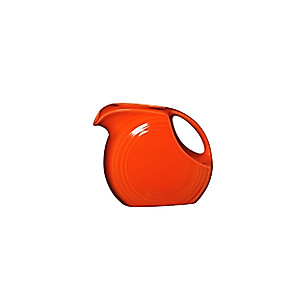 Fiesta 67-1/4-Ounce Disk Pitcher, Large, Poppy