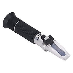 Sugar Refractometer Tester, Wear Proof Lightweight 0‑32% Brix Meter Refractometer ATC for Kitchen