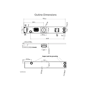 waveshare OV5640 5MP USB Camera Module Auto Focus Camera Webcam Board for Raspberry Pi,Jetson Nano,PC, 68° Field of View 1080P Video Recording,Supports Windows Linux