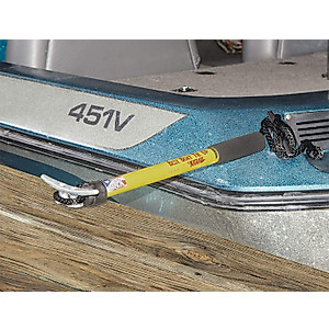 Rite-Hite Boat Tie Up - 2 Pack in White or Yellow, Tie Up Without Having to Get Out of The Boat (White, 15)