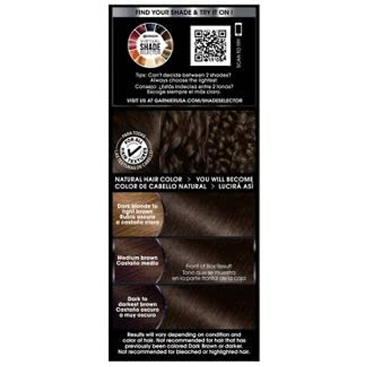Garnier Olia Oil Powered Permanent Color, Medium Brown [5.0] 1 ea (Pack of 4)