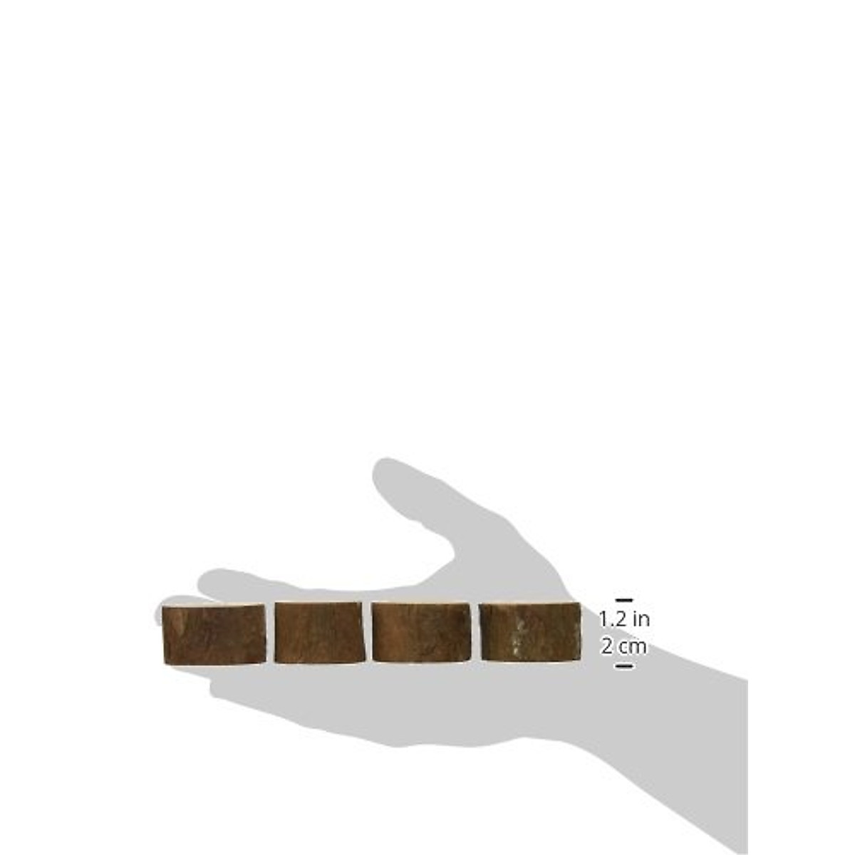 Kate Aspen 4 Count Wood Place Card/Photo Holder, Rustic Real