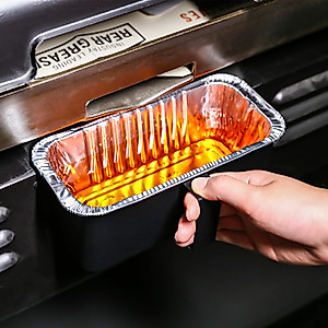 Uniflasy Griddle Grease Catcher Drip Cup with 𝟮𝟬𝗣𝗰 Grease Cup Liners for Blackstone 17, 22, 28, 30,36 inch, Grease Tray Cup Accessories for Blackstone Griddle, Drip Pans for Blackstone