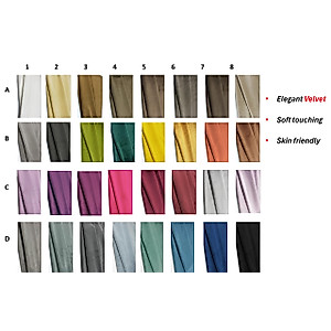 Ginsimar Velvet Pad, Zippered Cover Removable,Gel Memory Foam Mattress, Topper Warm Mattress Pad Cover for Pressure Relief,Breathable, Soft & Cozy (Purple ; Custom Size)