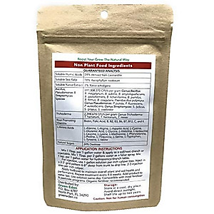 GreenEden InoBoost Ultimate Easy Compost Tea for Plants - Nutrient & Bloom Booster - Soluble Biostimulants for Plant Growth, Flowering & Yields - 8oz. Microbial Inoculant - Super Soil