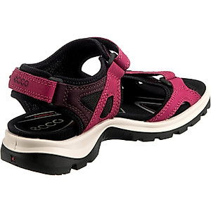 ECCO Women's Athletic Sandals, Sangria/Fig, 4 UK